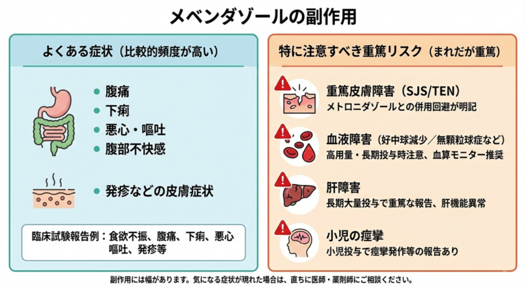 メベンダゾールとは｜効果・安全性・個人輸入の注意点を解説